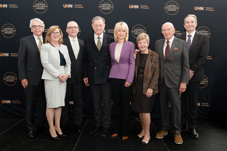 Inaugural Mission Legacy Award honours 'three pillars of the UHN community' – UHN Foundation